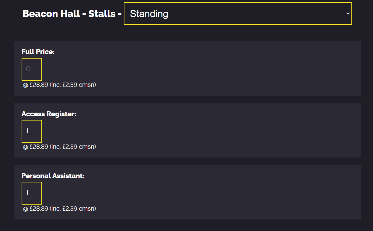 How to book Access and PA tickets online – Bristol Beacon